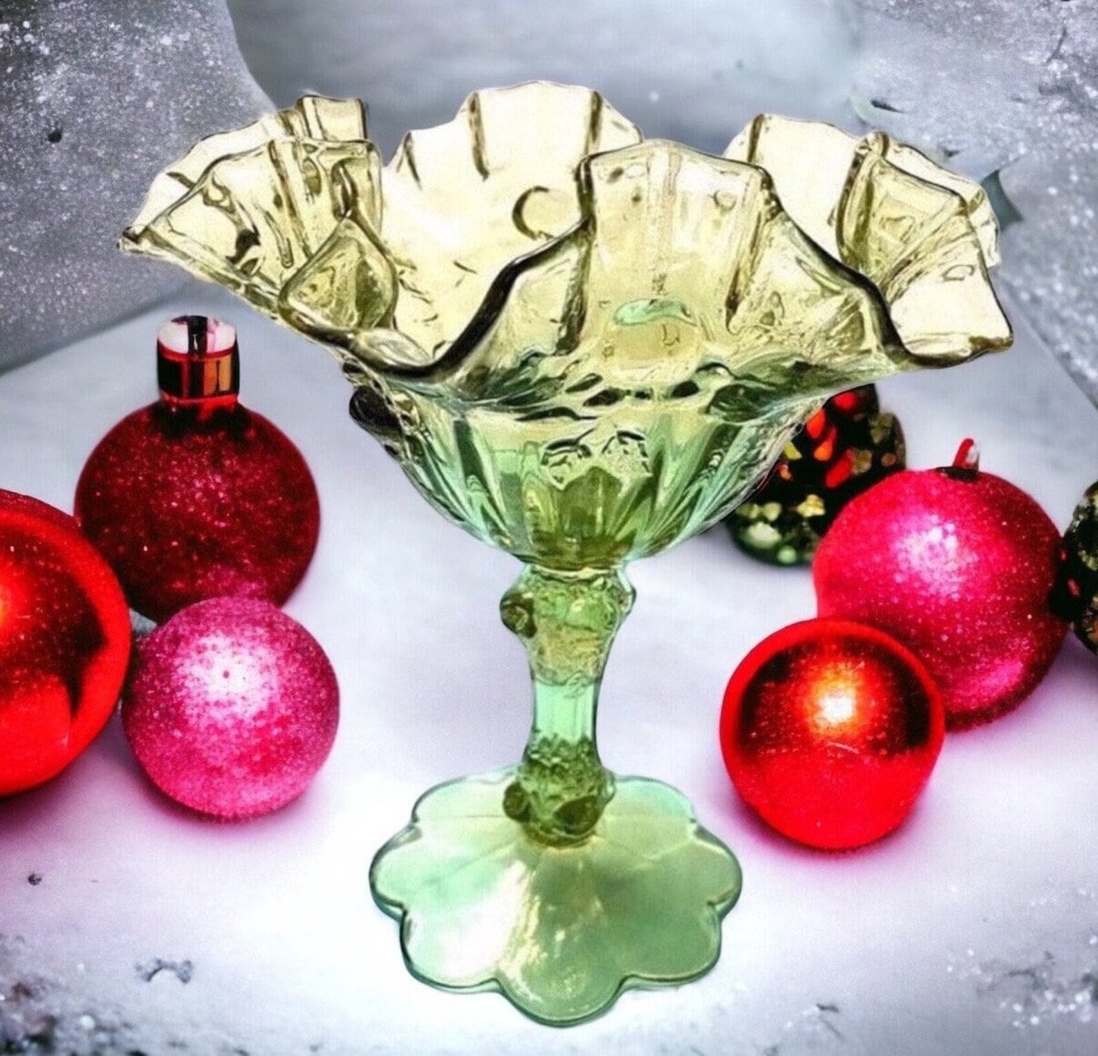 Vintage Fenton Candy Dish Vintage Fenton Vintage Decor Glass Glassware ...