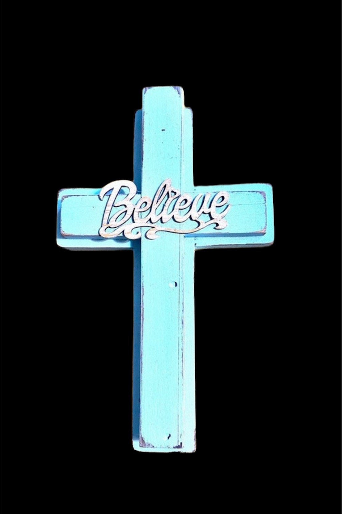 Vintage Wooden Cross Vintage Cross Wall Decor Religious - Etsy