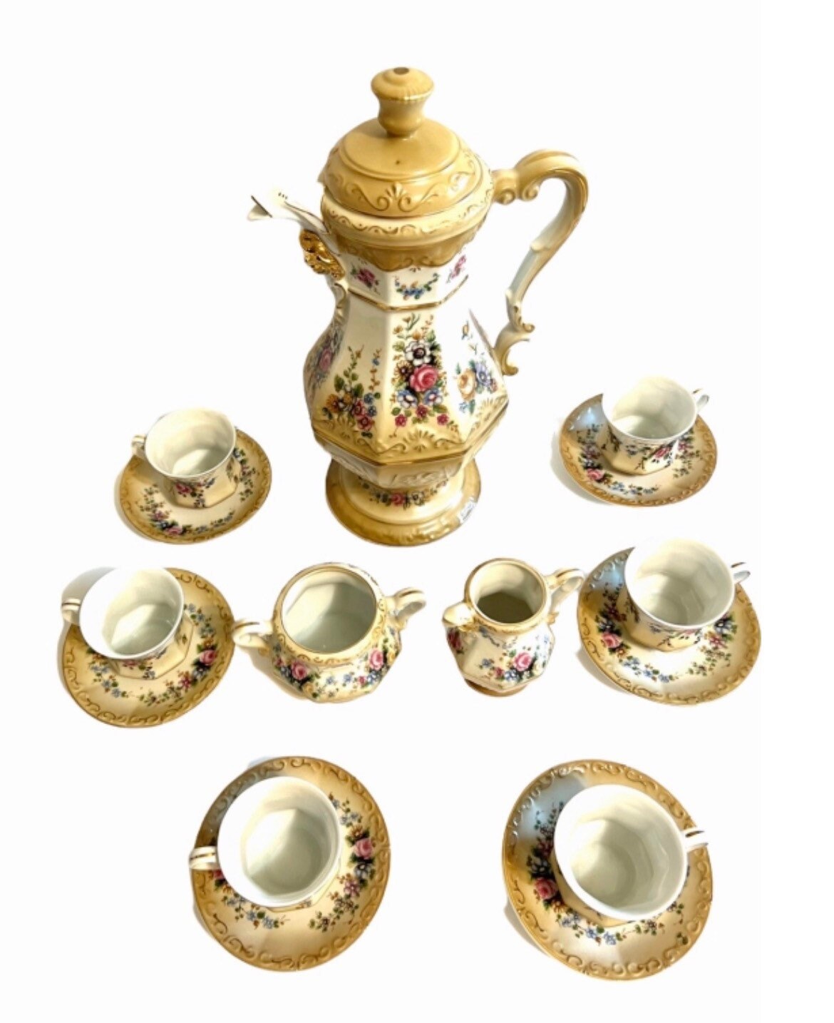 Vintage Tea Set Tea Set Home Decor Kitchen Tea Cups Gifts - Etsy
