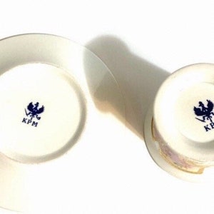 Vintage Kpm Colonial Tea Cup Home Decor Gold Gift Gifts - Etsy