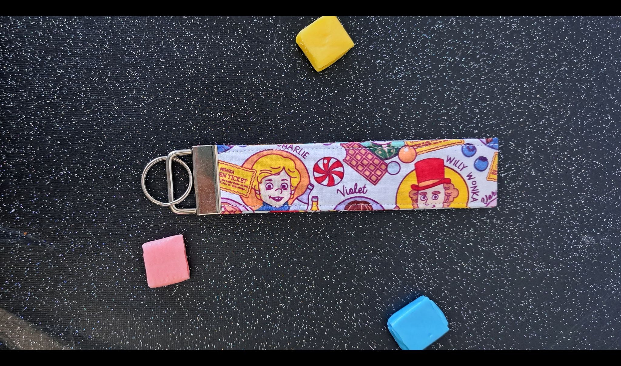 Chocolate Factory Wristlet Keychain Keychain Fob Pop - Etsy