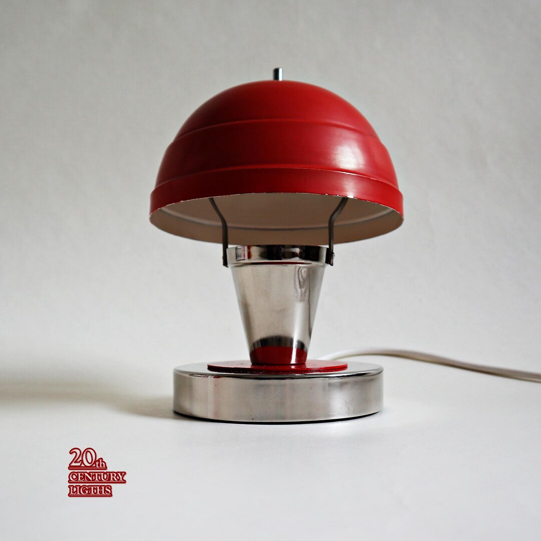 Vintage Mushroom Table Lamp / Night Light / Bulgaria, 1970s - 1980s - Etsy