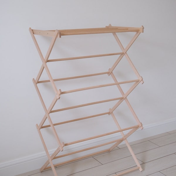 Wooden Drying Rack - Etsy