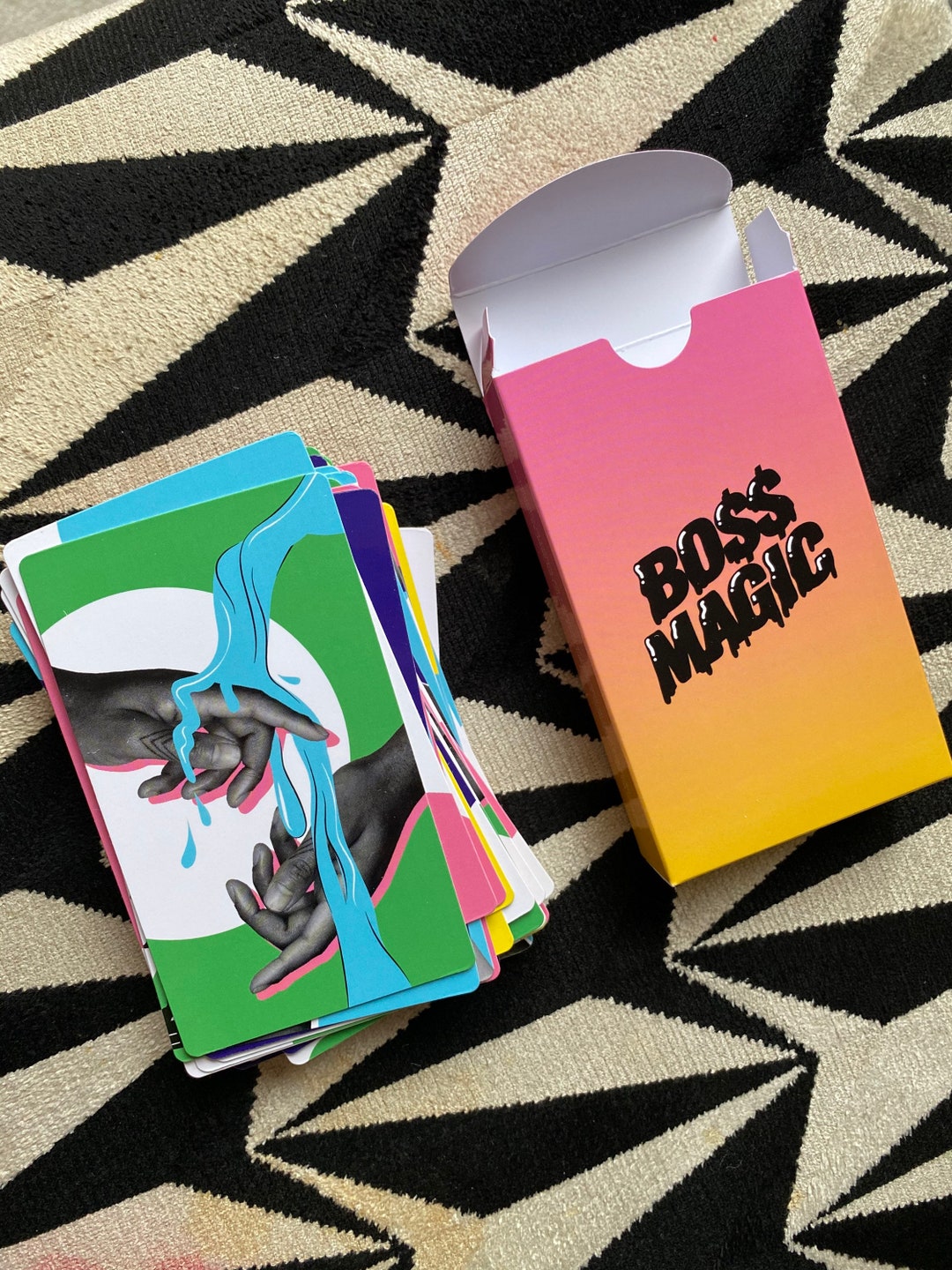 BOSS MAGIC Unique Oracle Card Deck With Meanings - Etsy