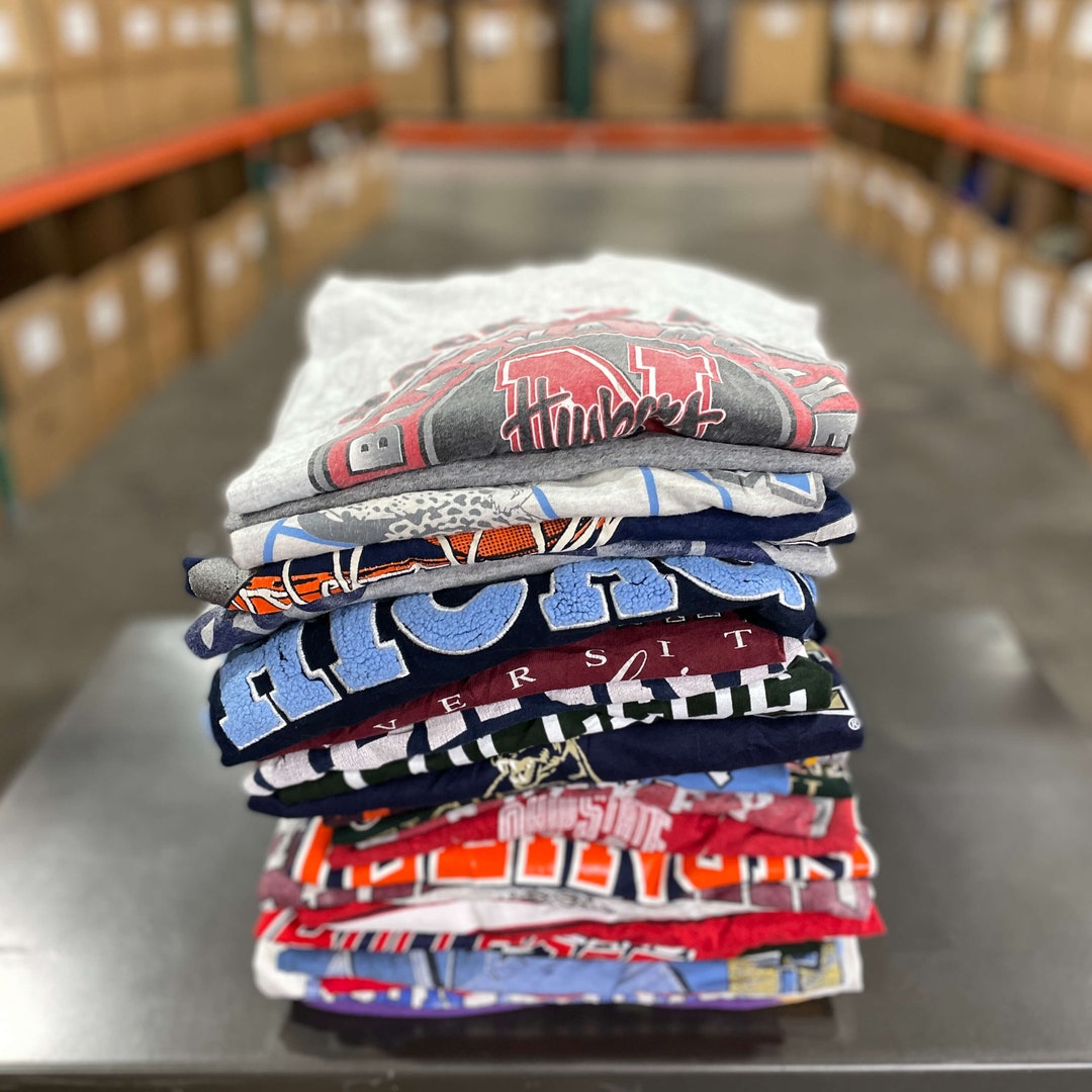 Wholesale College & University T-shirts Mixed Sizes 10 Pack - Etsy