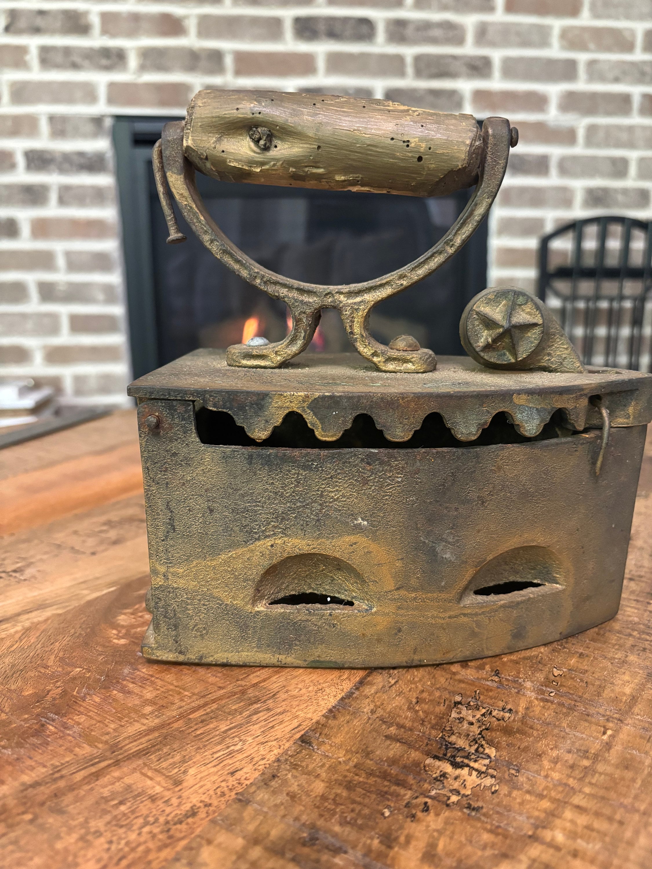 Antique 1800’s Cast Iron Clothes Iron - Etsy