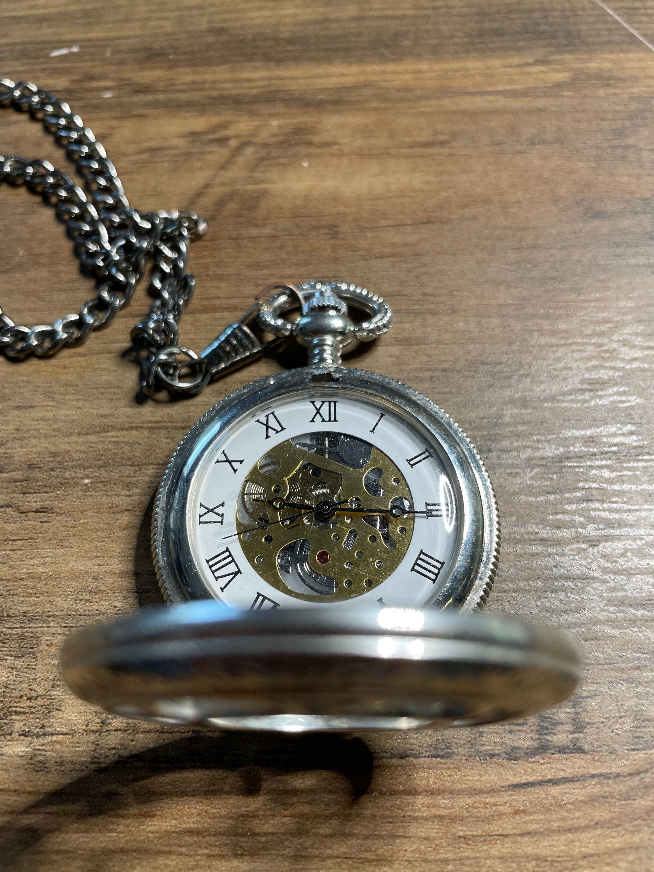 Vintage Cage Pocket Watch - Etsy