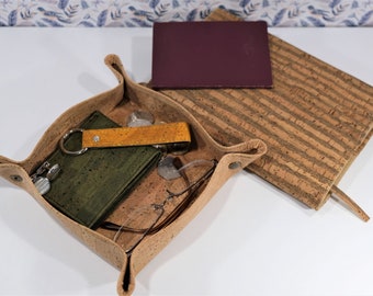 Cork Valet Tray - Etsy
