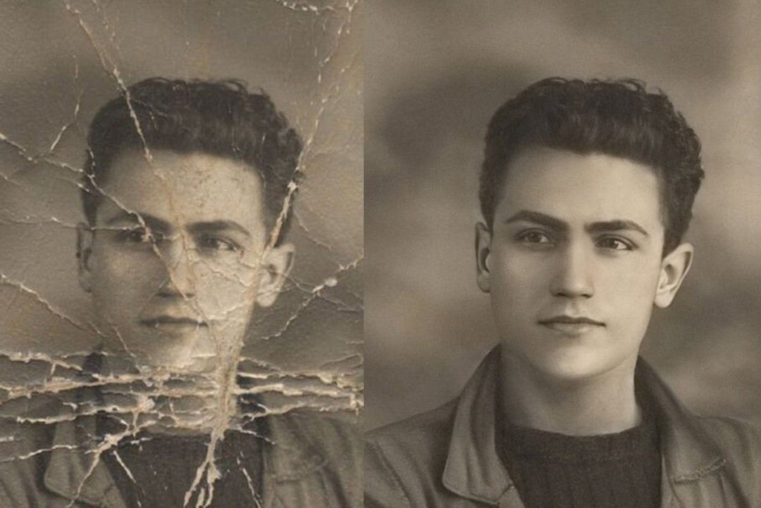 Old Photo Restoration Service, Restore Picture Clear Photo Fix Image ...