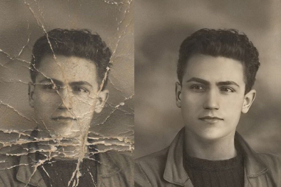 Old Photo Restoration Service, Restore Picture Clear Photo Fix Image ...