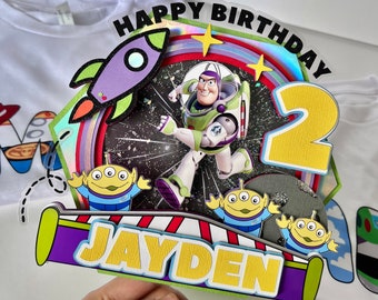 Buzz Lightyear Cake Topper - Etsy