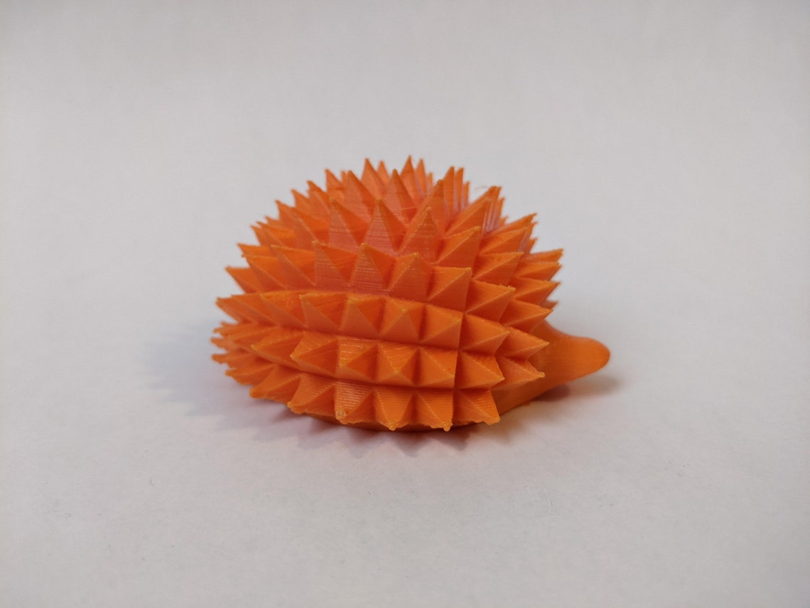 Cute 3D Printed Hedgehog - Etsy