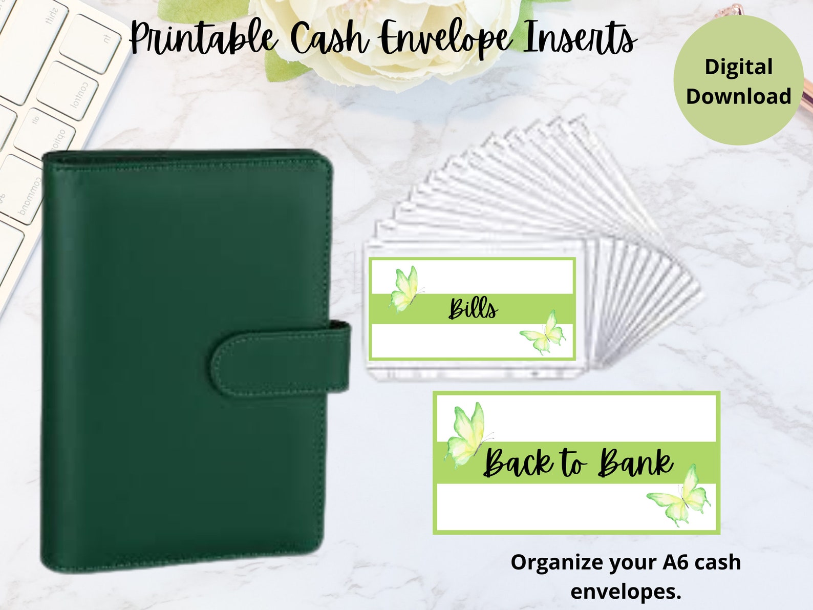 Printable Cash Envelope Labels Cash Envelope Inserts Printable A6 Cash ...