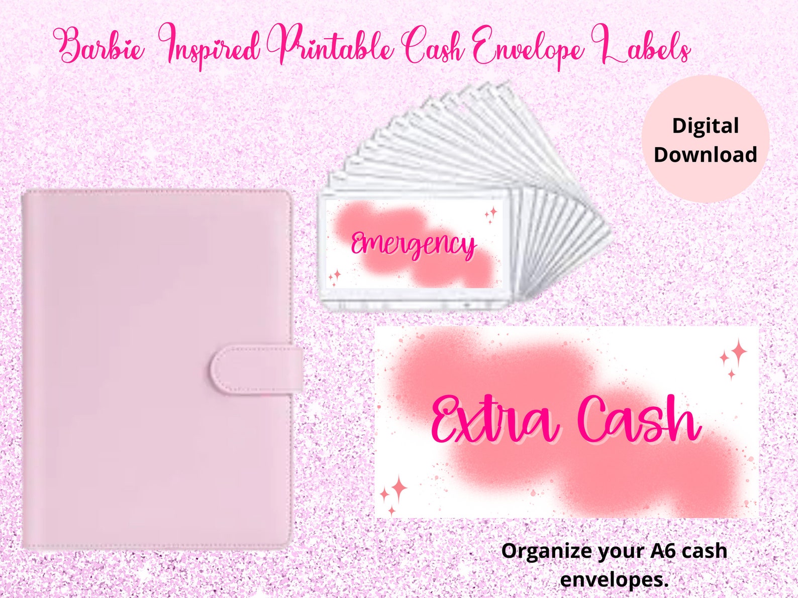 Barbie Binder Barbie Cash Envelopes Barbie Cash Envelope Printable ...