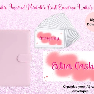 Barbie Binder Barbie Cash Envelopes Barbie Cash Envelope Printable ...