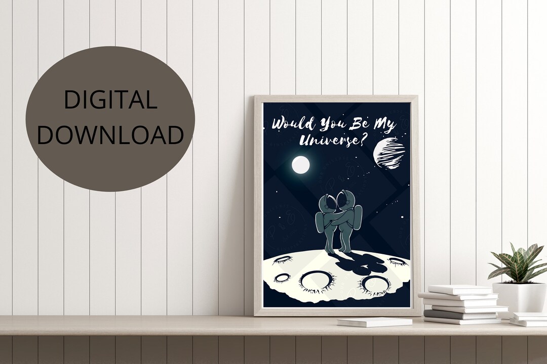Outer Space Decor Space Wall Decor Space Printable Art Prints Space ...