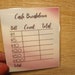 Cash Breakdown Card Printable Teller Sheet Printable Tell Slips, Cash ...