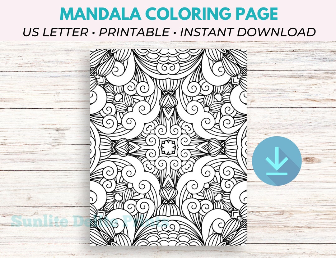 Mandala Coloring Pages, Mandala Coloring, Printable Coloring Pages ...