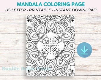 Mandala Coloring Pages, Mandala Coloring, Printable Coloring Pages ...