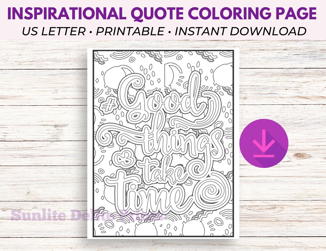 Adult Coloring Pages Printable, Affirmation Coloring Pages, Adult ...