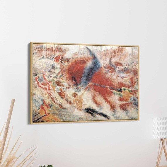 The City Rises Boccioni