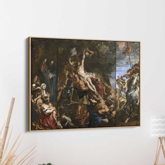 The Elevation Of The Cross Peter Paul Rubens