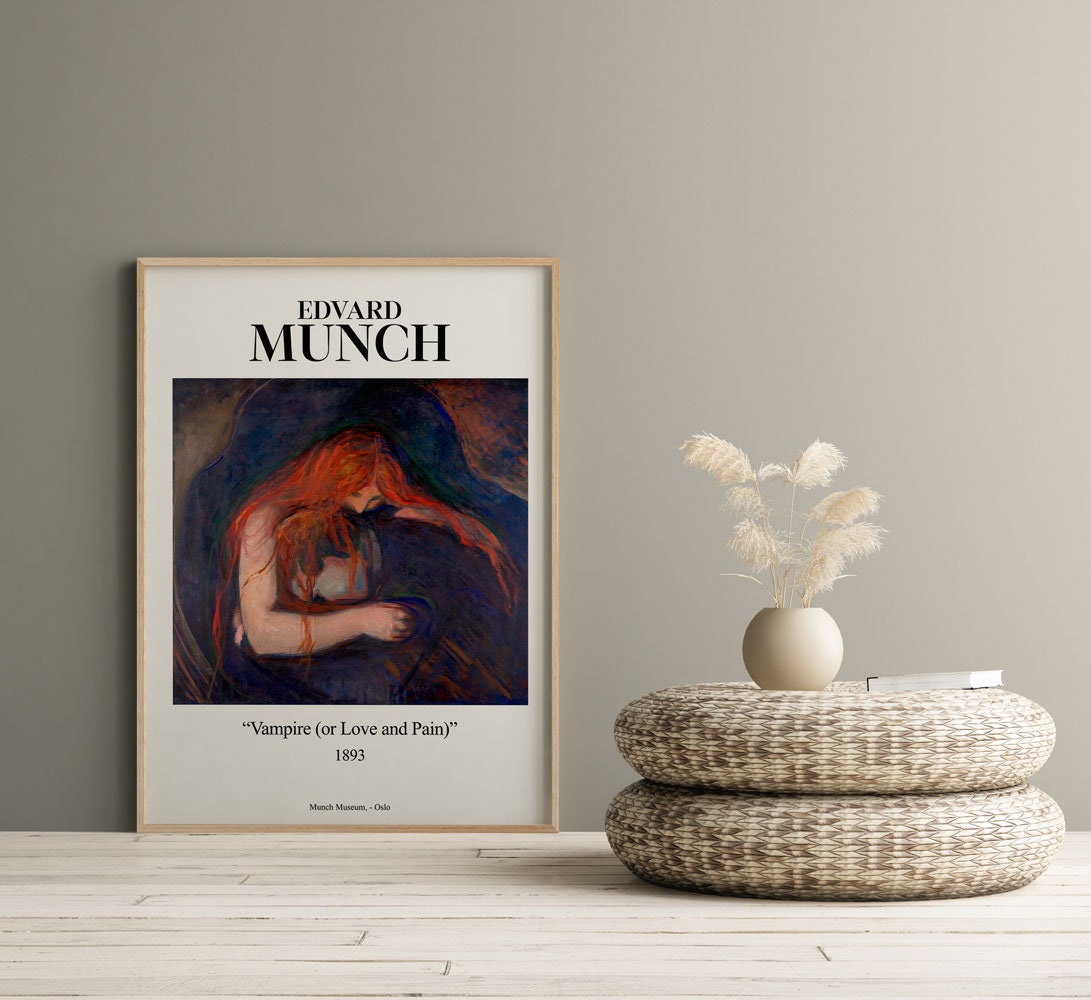 Edvard Munch Love And Pain