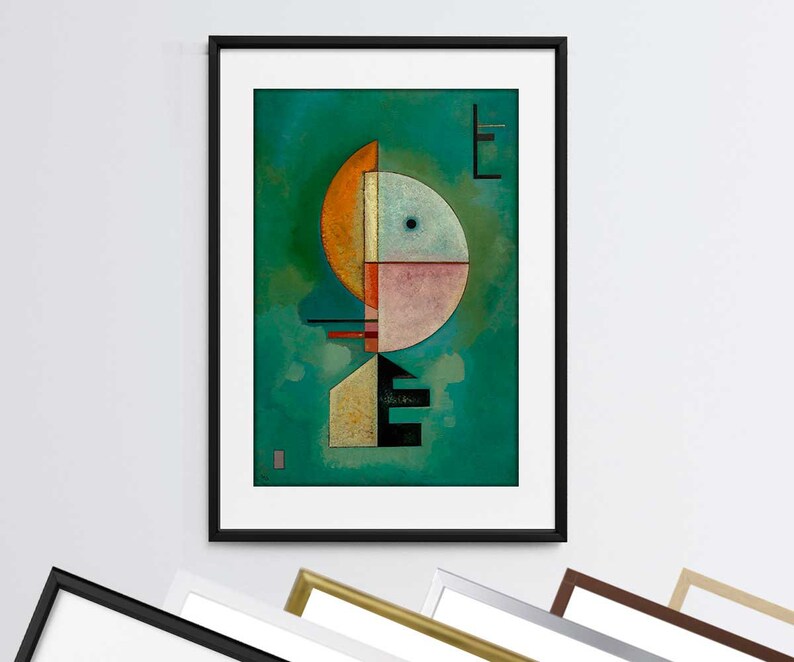 Wassily Kandinsky Upward 1929 Framed Print Wall Art - Etsy