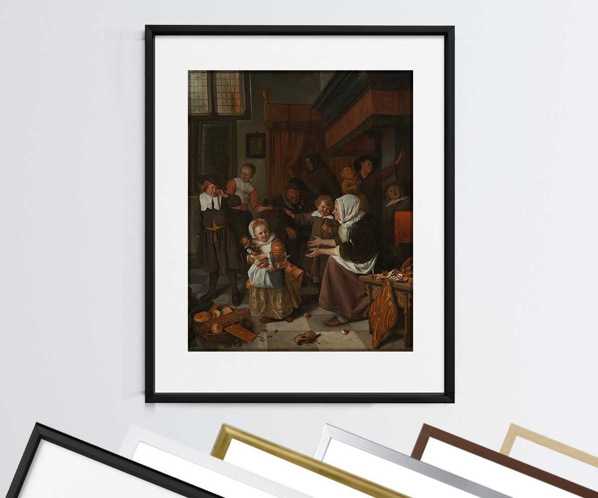 Jan Steen The Feast Of Saint Nicholas