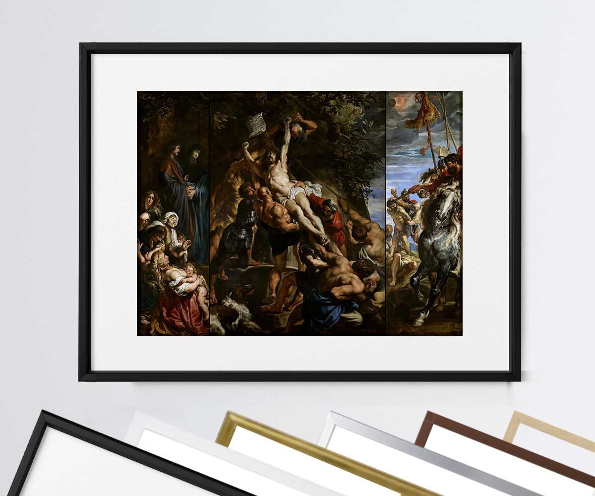Peter Paul Rubens Elevation Of The Cross