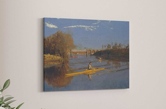 Thomas Eakins Max Schmitt In A Single Scull