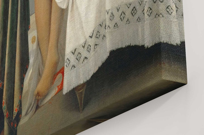 Jean Auguste Dominique Ingres Canvas the Bather of Valpinçon - Etsy