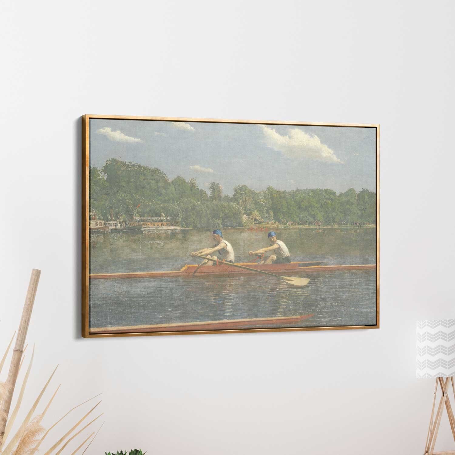 Thomas Eakins The Biglin Brothers Racing