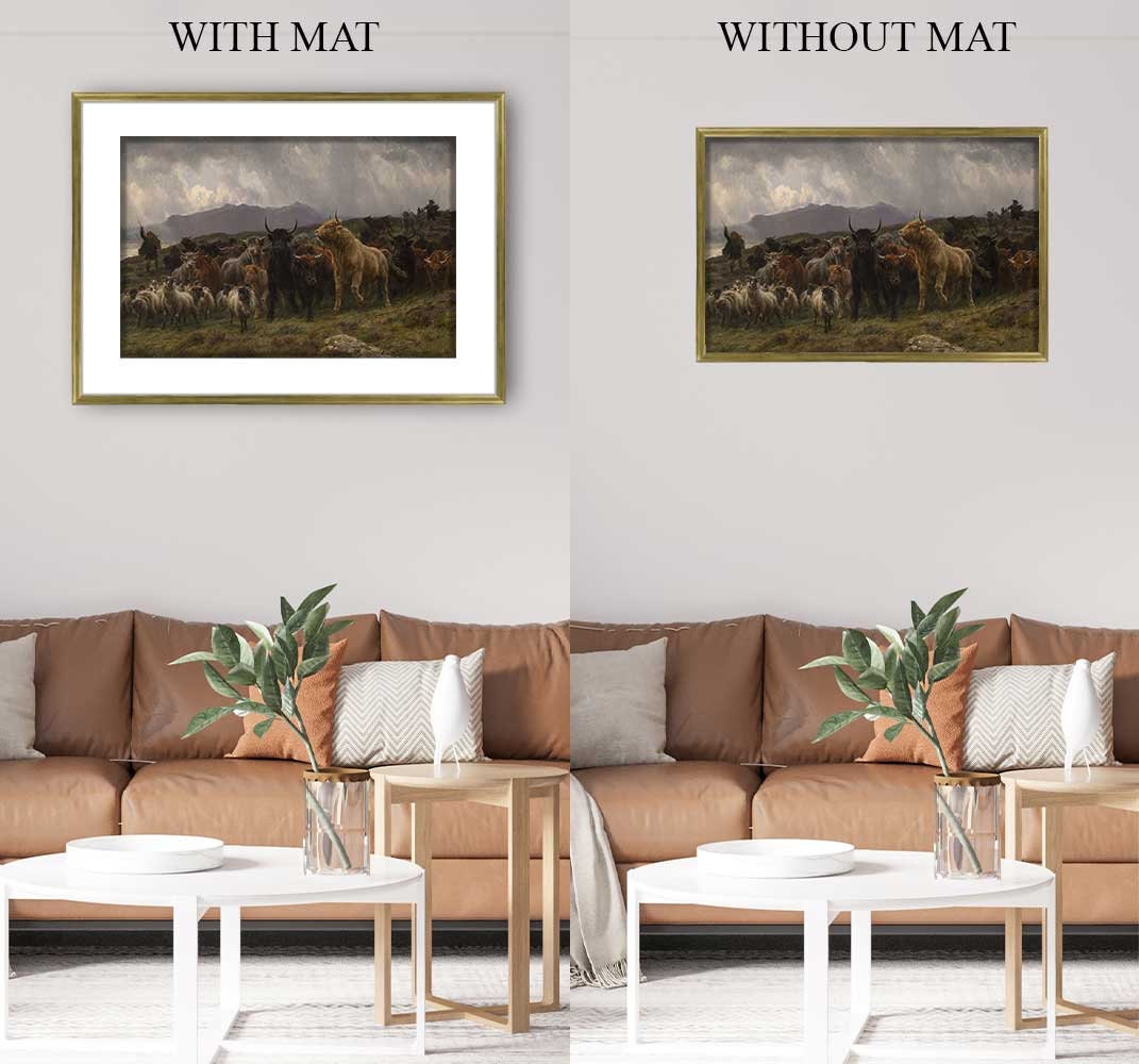 Rosa Bonheur Highland Raid 1860 Framed Print Wall Art - Etsy UK