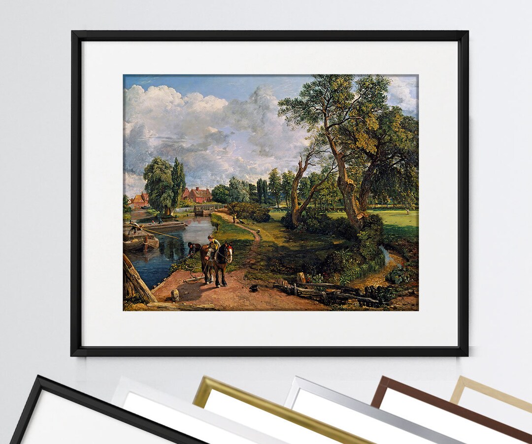 John Constable Print Flatford Mill 1817 Impression - Etsy France