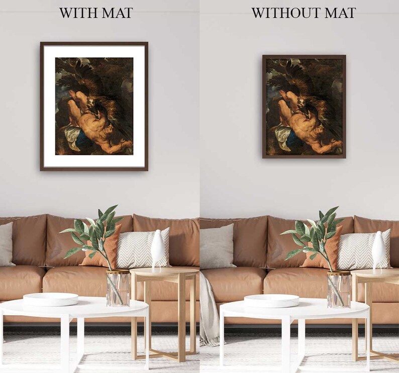 Peter Paul Rubens Print Prometheus Bound 1612 Framed Print - Etsy