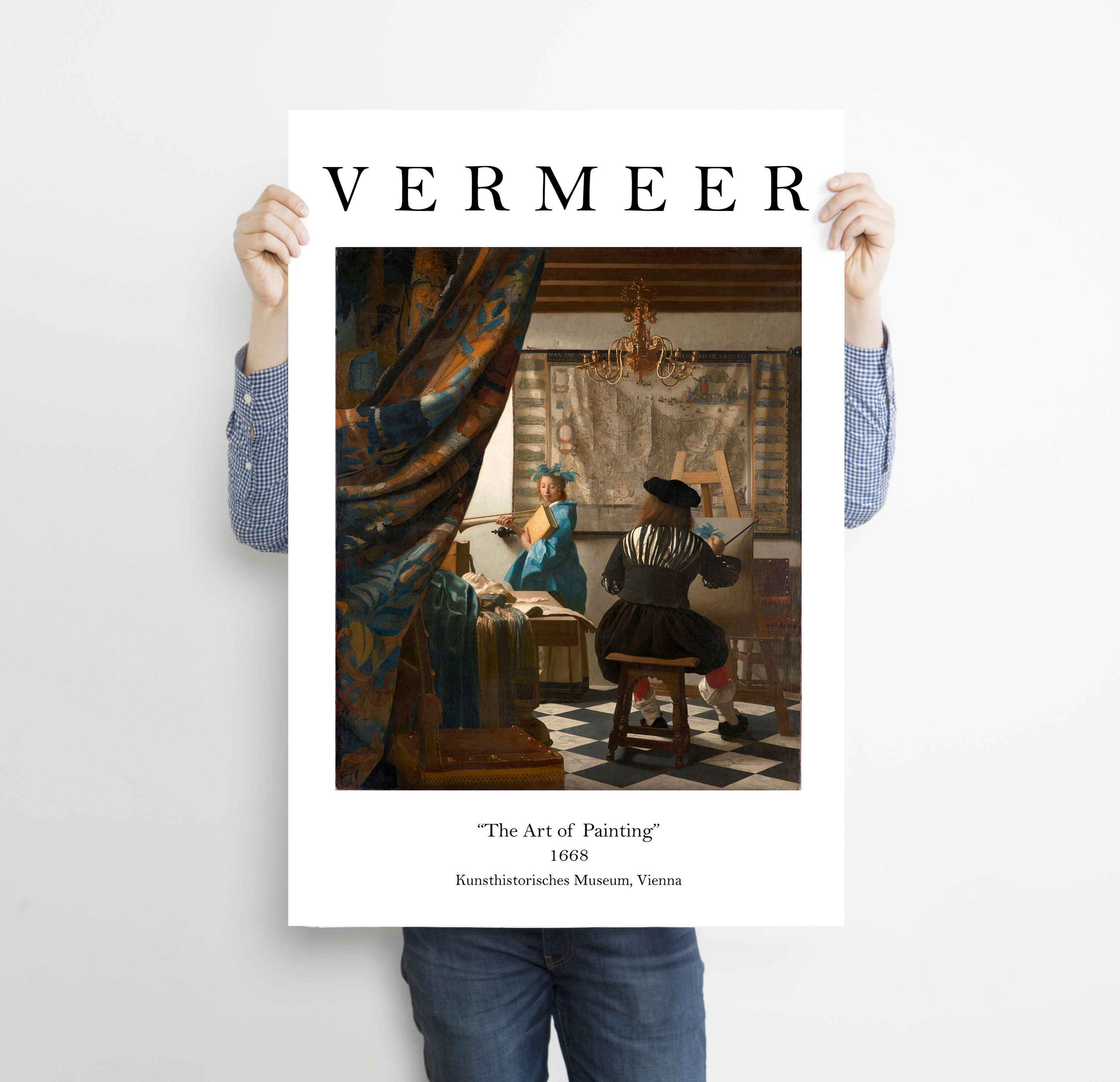 Vermeer Print the Art of Painting Johannes Vermeer - Etsy