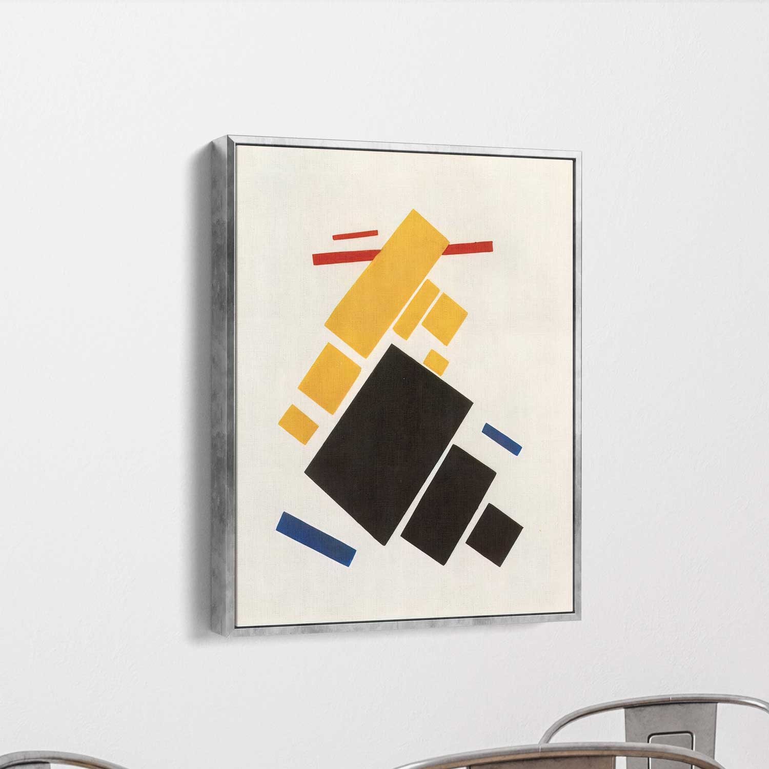 Suprematist Composition Airplane Flying Malevich