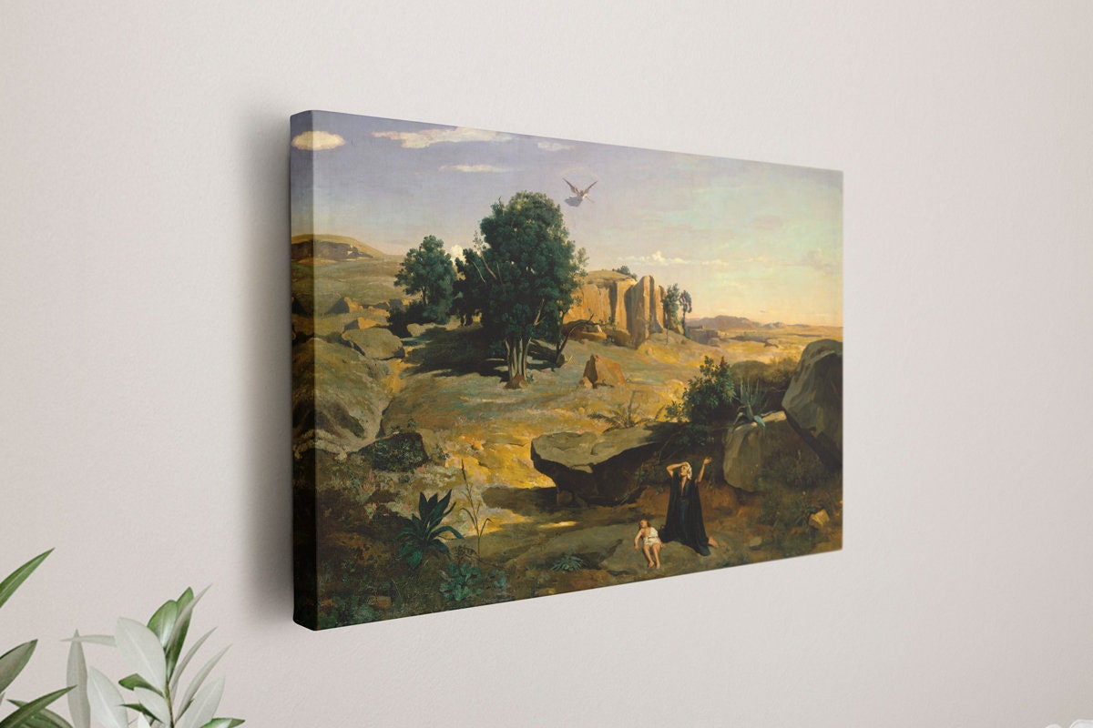 Prints Art & Collectibles Jean-Baptiste-Camille Corot Fine Art Print ...