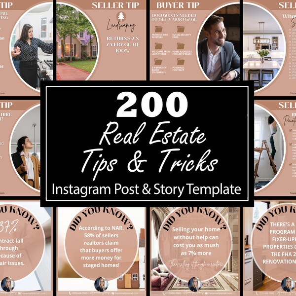 Real Estate Tips - Etsy