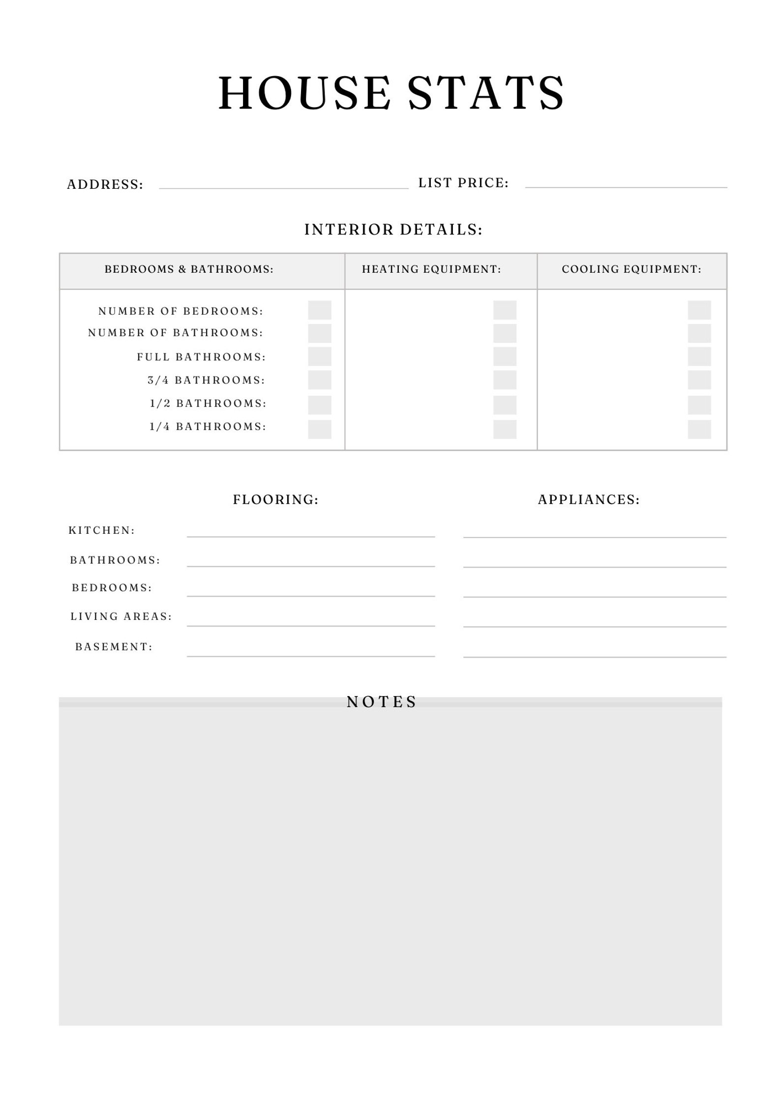 Home Buyers Planner, PLR Digital Download, Real Estate, Home Buying ...