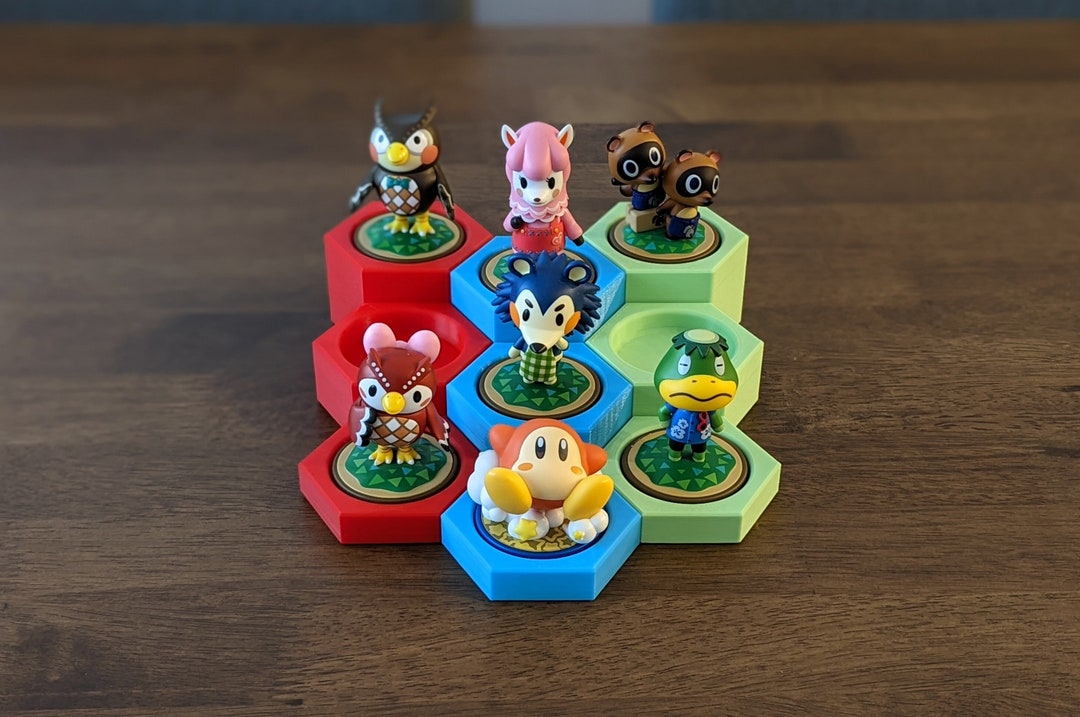 Tiered Stand for Amiibos- Modular Custom Display Solution for Figure ...