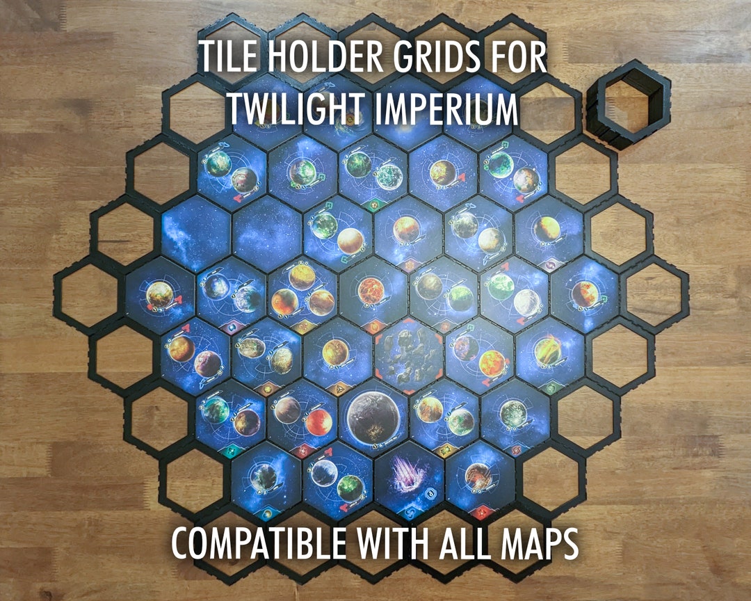 Tile Grid Holders for Twilight Imperium Board Game - Customizable ...