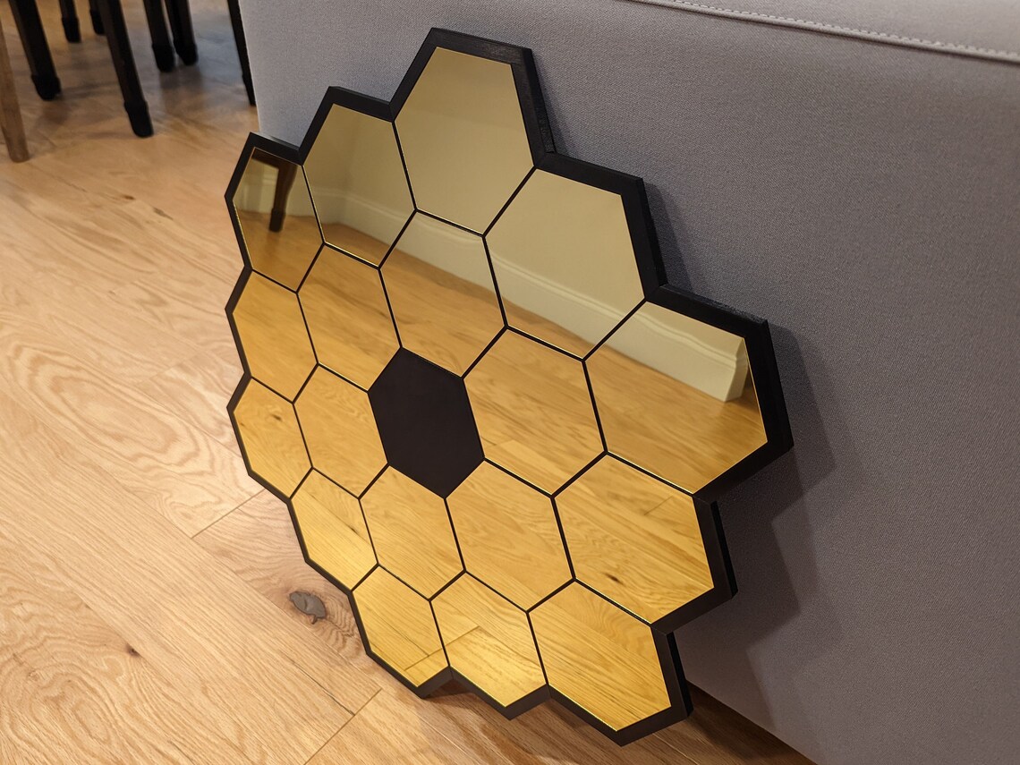 XL James Webb Space Telescope Inspired Mirror Extra Large - Etsy