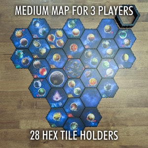 TI4 Custom Map Tile Organizer Frame for Twilight Imperium 4th Fourth Edition - Modular ...