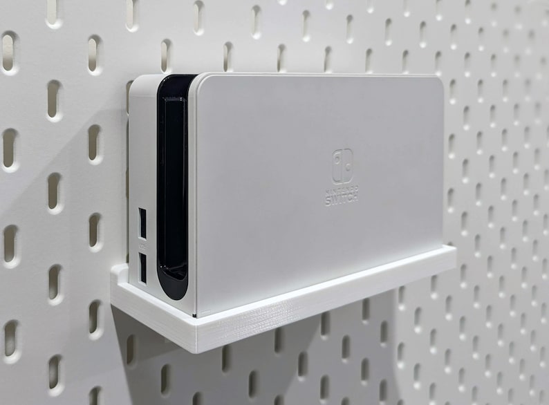 Shelf for Nintendo Switch Dock for IKEA SKADIS Pegboard - Etsy