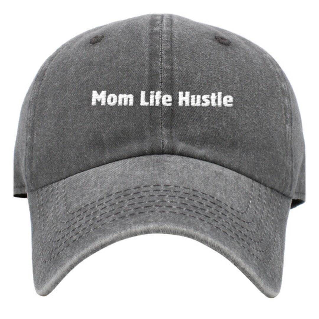 Custom Embroidered Mom Life Hat, Mama Hat, Hustle Mom Cap, Funny Mom ...