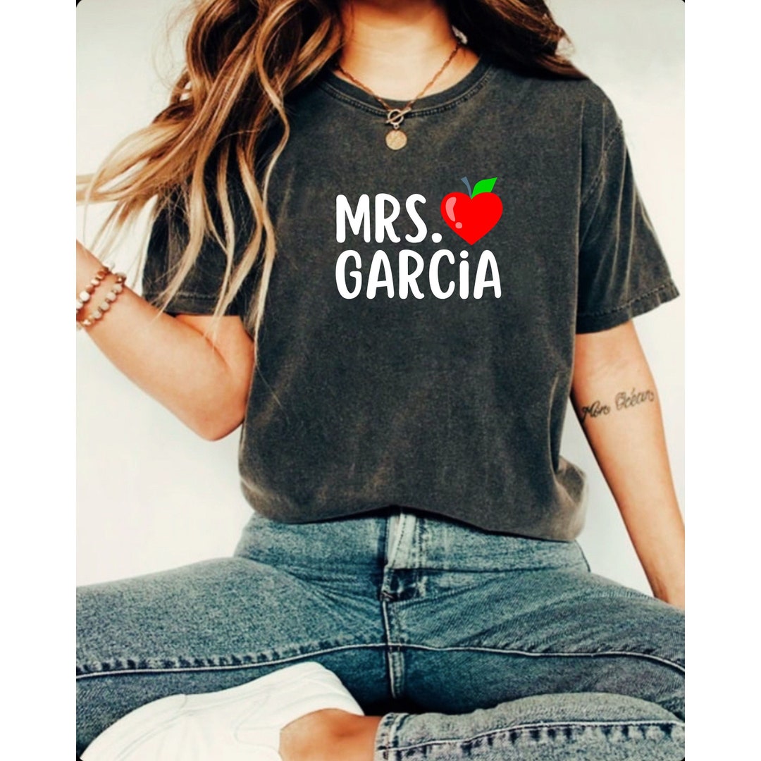 Personalized Teacher Name , Custom Teacher Shirt , Custom Kindergarten ...