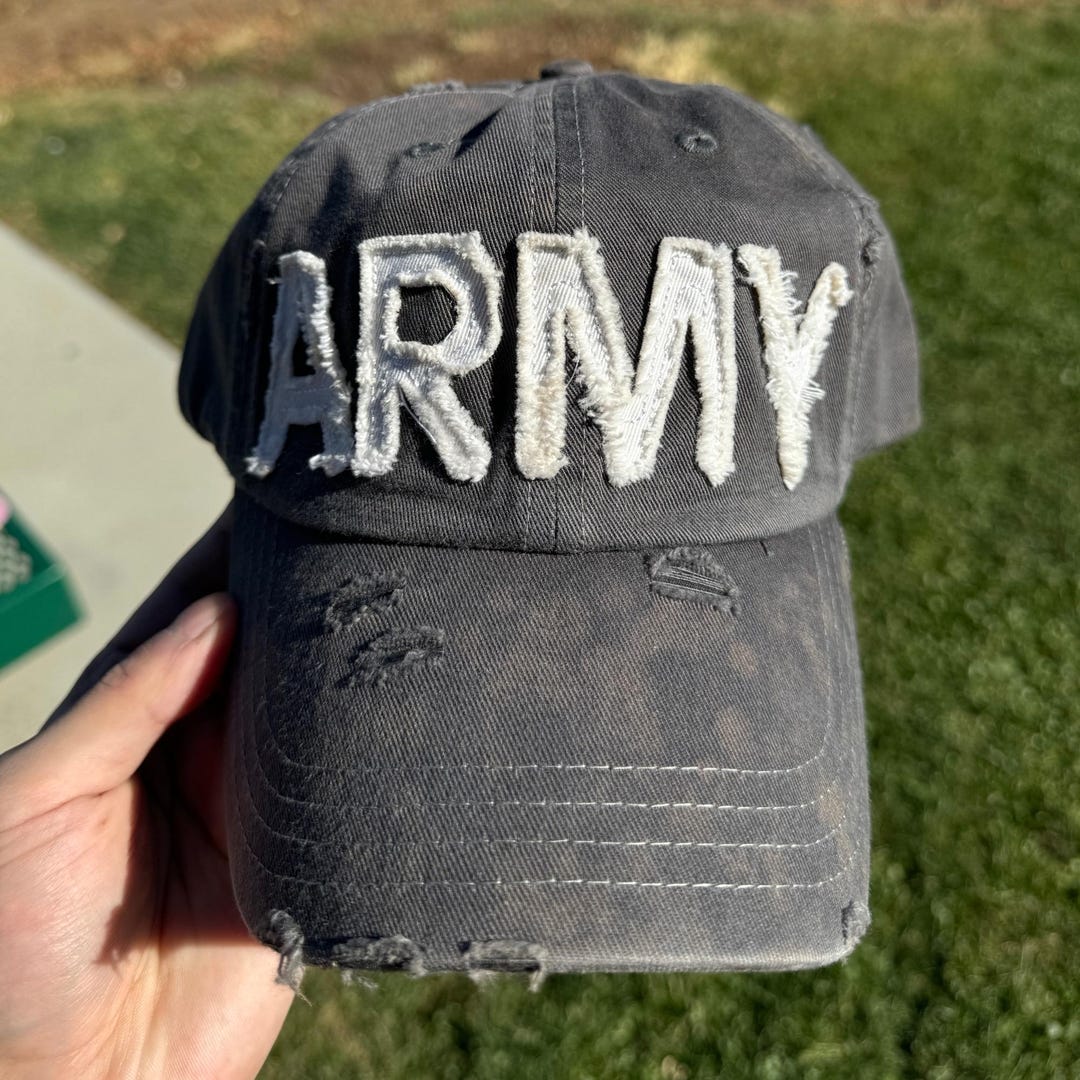 Army Hat, Veterans Day Hat, Veteran Dad Hat, Deployment Hat, Military ...