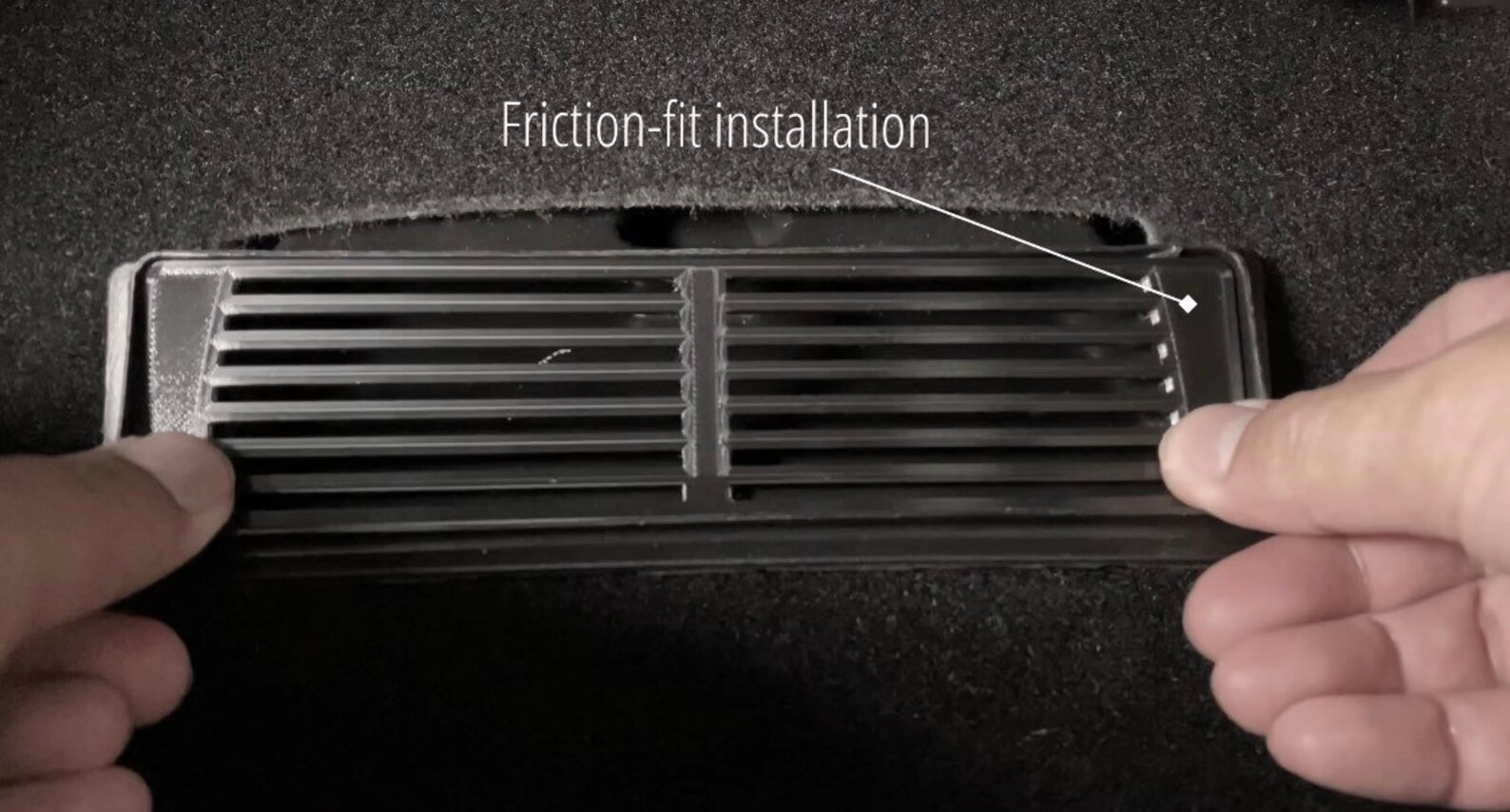 2020-2023 Tesla Model Y Rear Vent Insert/cover set LR & - Etsy